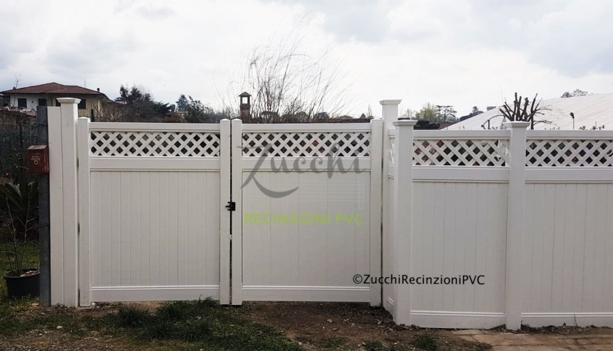 Portones de PVC: diseño moderno al alcance de todos – Recinzioni PVC